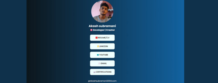 Akash Subramani - Portfolio